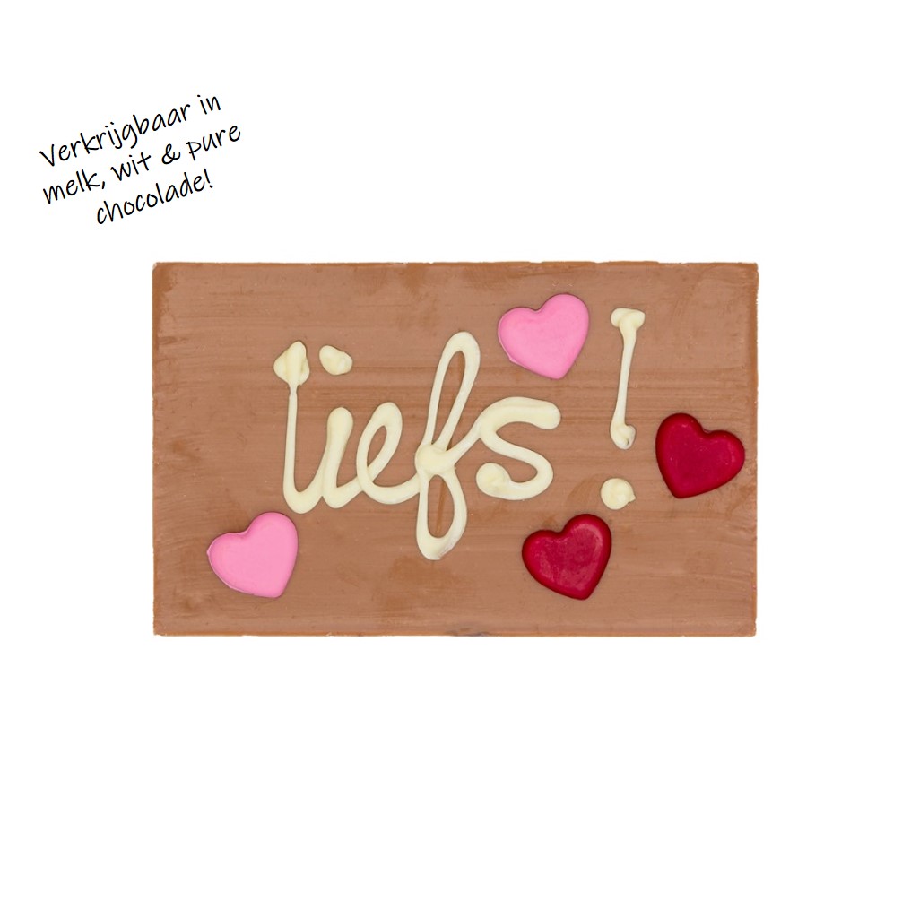 Chocolade Spoons Melk Caramel Zoen “With Love” – 90g – Love in a box