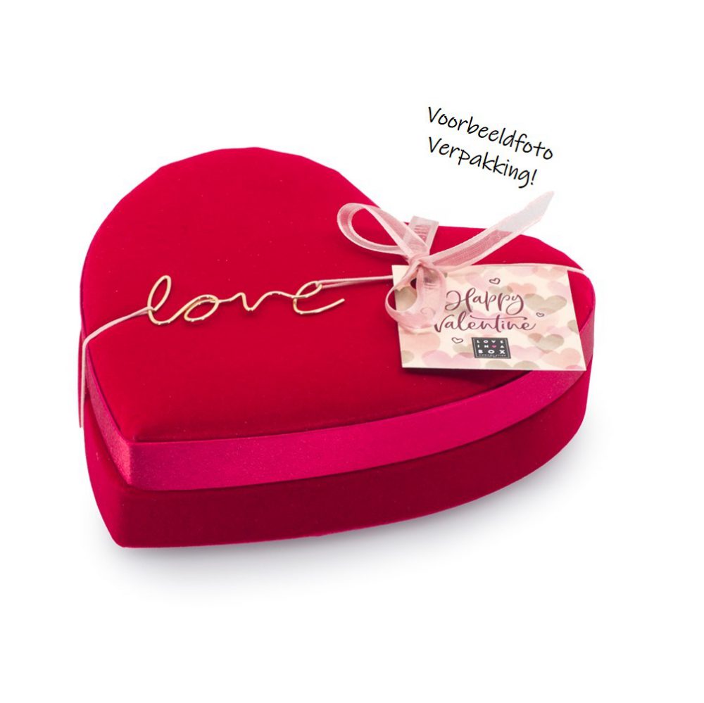 Chocolade Spoons Melk Caramel Zoen “With Love” – 90g – Love in a box